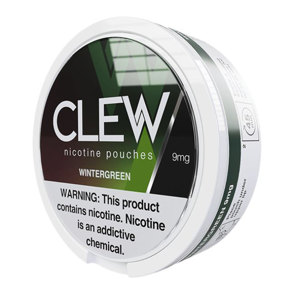 CLEW NIC POUCHES 9MG WINTERGREEN – Austin Wholesale Supply
