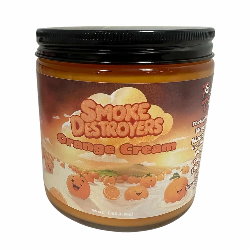 SMOKE DESTROYER WOOD WICK CANDLE 16OZ – Austin Wholesale Supply